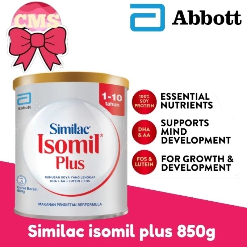 Similac ISOMIL Plus (1-10Tahun) 850g | Shopee Malaysia