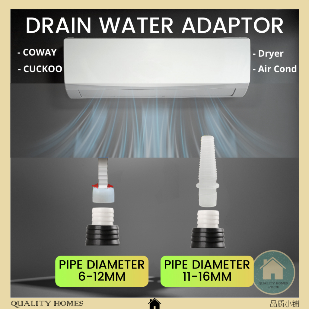 Quality Homes Drain Water Adaptor for Washing Machine Drain Hose ...