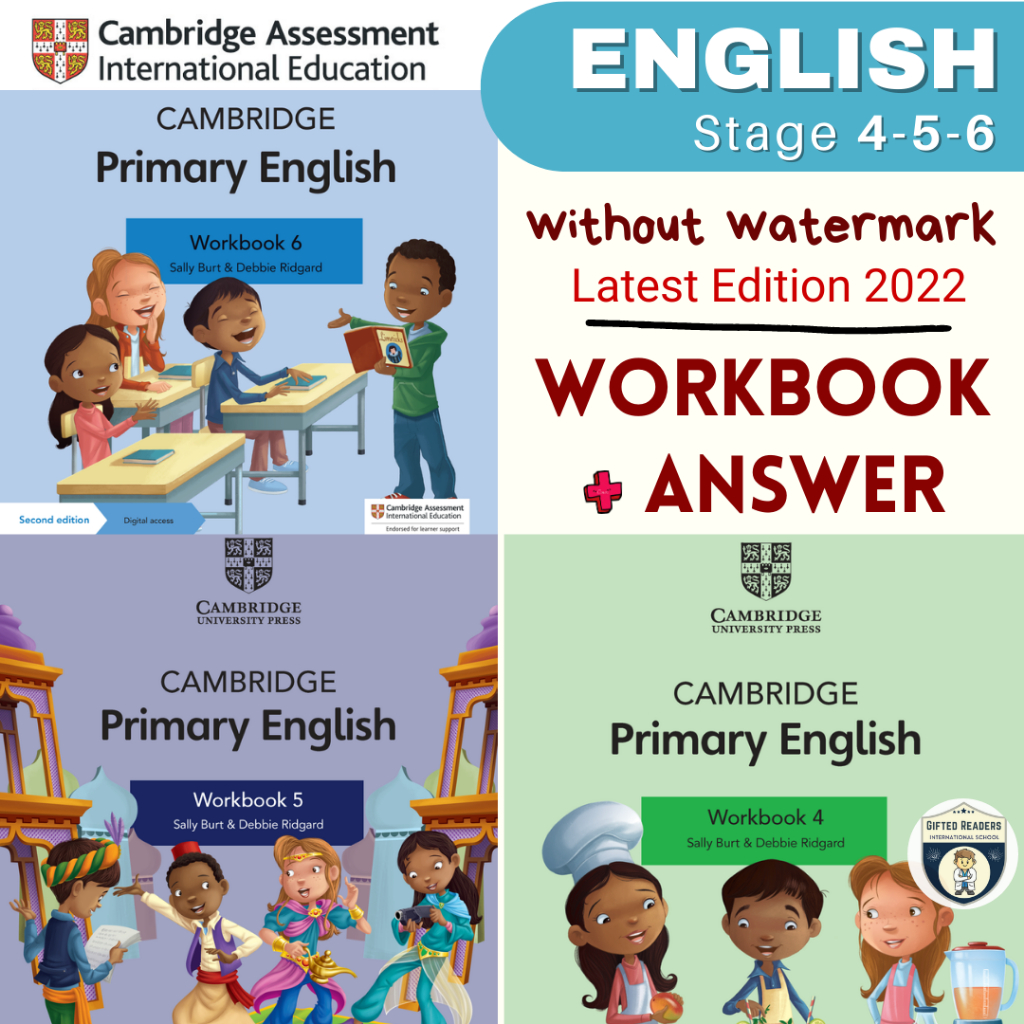 1 Hardcopy📗 Latest 2023 Cambridge Primary English Workbook Book 4/5/6 ... 1 Hardcopy📗 Latest 2023 Cambridge Primary English Workbook Book 4/5/6 ...