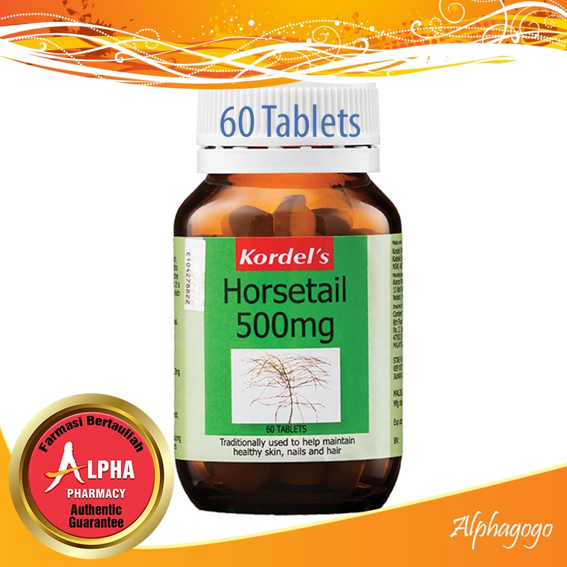 Kordel's Horsetail 500mg (60 Tablets) | Shopee Malaysia