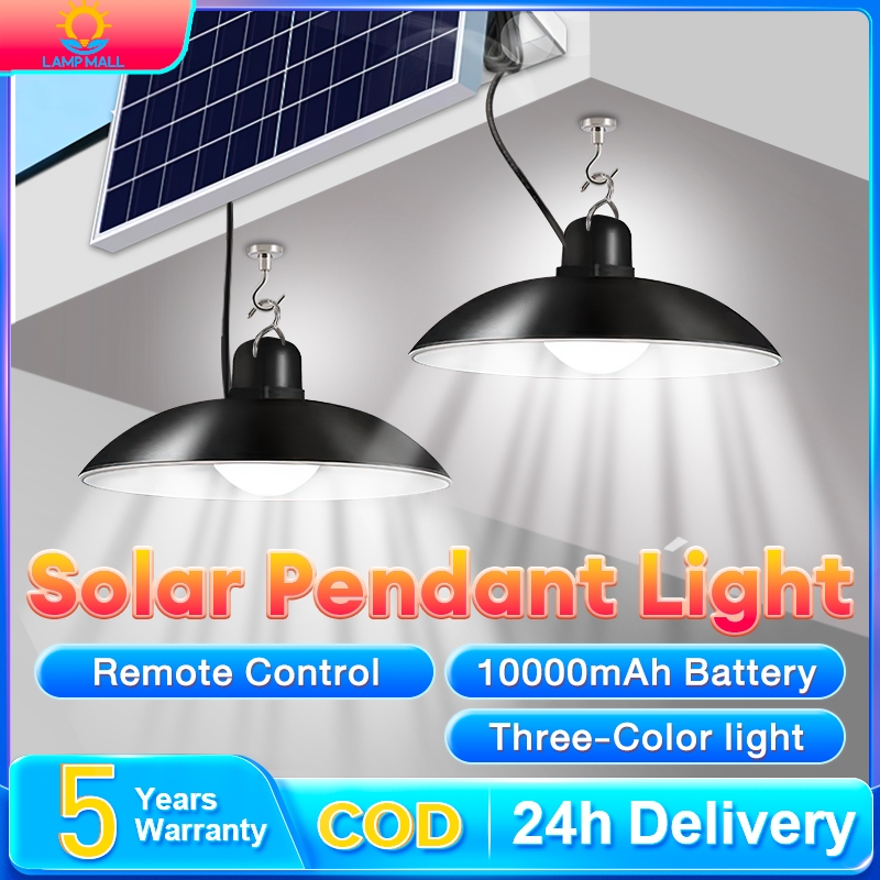Solar Light Solar Chandelier Outdoor Lighting Retro Bulb Chandelier ...