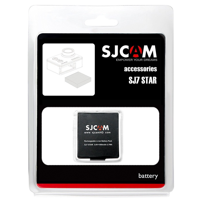 (SJCAM OFFICIAL)SJCAM SJ7 BATTERY SJ7 STAR BATTERY AND DUAL CHARGER ...