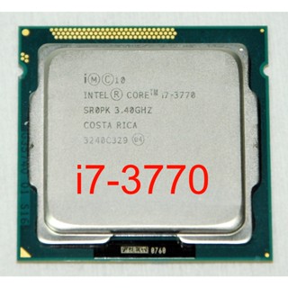 Intel Core i7-3770, i7-3770S SR0PK 3.40GHz Quad-Core LGA1155 Socket CPU ...