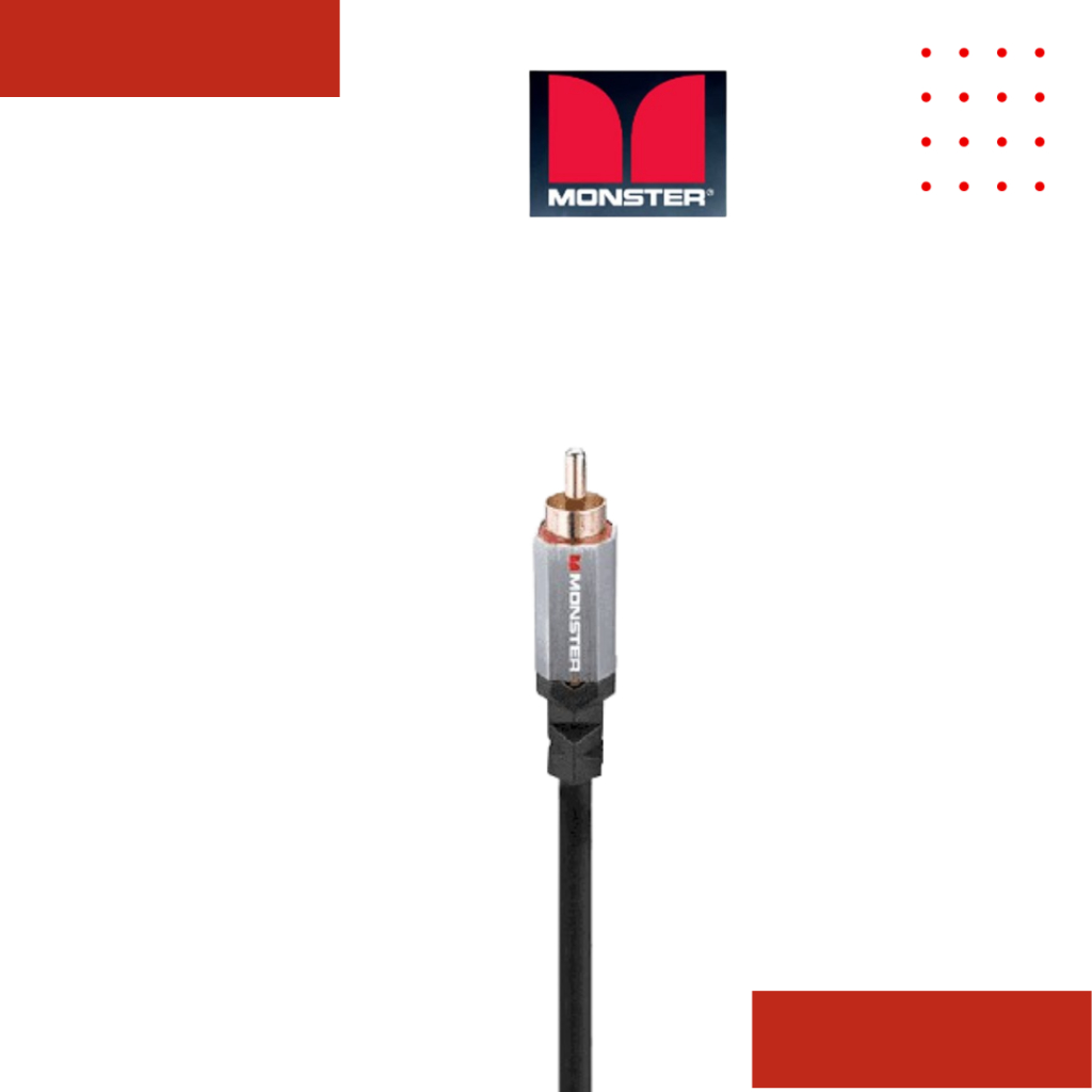Monster Essentials RCA2 Subwoofer Cable 3meter/5Meter | Shopee Malaysia