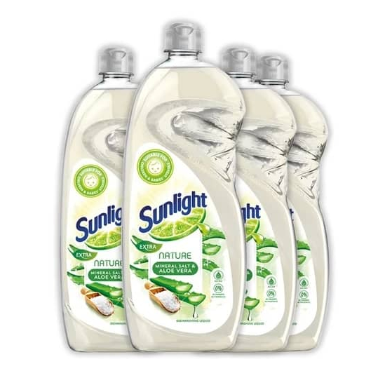 Sunlight Dishwash Liquid Extra Nature 4 x 800ml | Shopee Malaysia