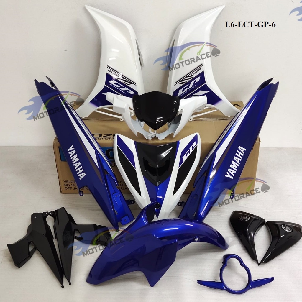 VELOZI RACING FULL BODY COVER SET LC135 V4 V5 V6 V7 YAMAHA EXCITER GP ...