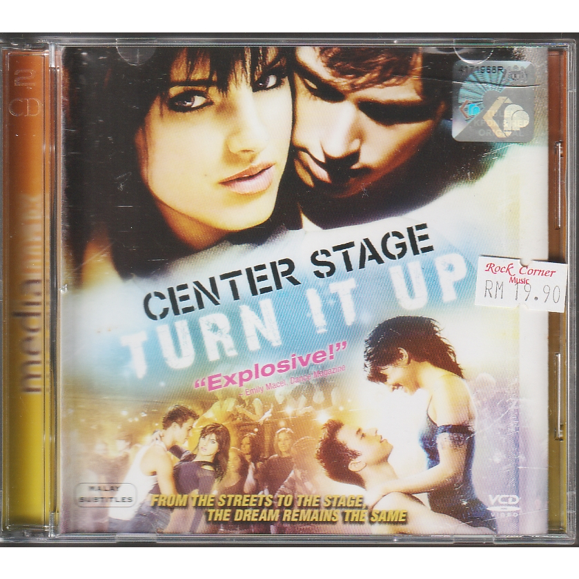 VCD CENTER STAGE : TURN IT UP ( ORIGINAL VCD ) | Shopee Malaysia