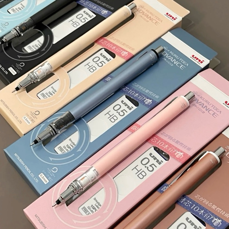 Uni-ball Kuru Toga Advance M5-559 0.5mm MATTE SERIES Mechanical Pencil | Shopee Malaysia