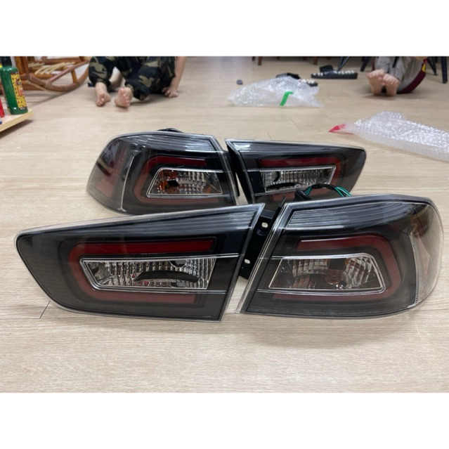 Varis Style Tail Lamp Bar Led Smoke pnp Lancer Inspira Evo X | Shopee ...