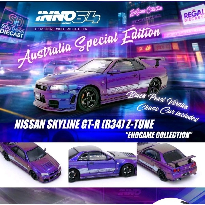 Inno 64 : Nissan Skyline GT-R R34 Australia "Endgame Collection ...