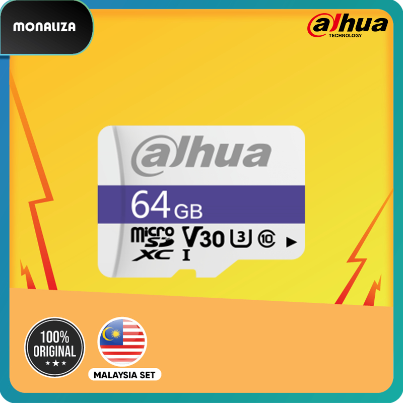 Dahua C100 Micro SD C100 (95MB/S DIGITAL PRODUCT) - 64GB | Shopee Malaysia