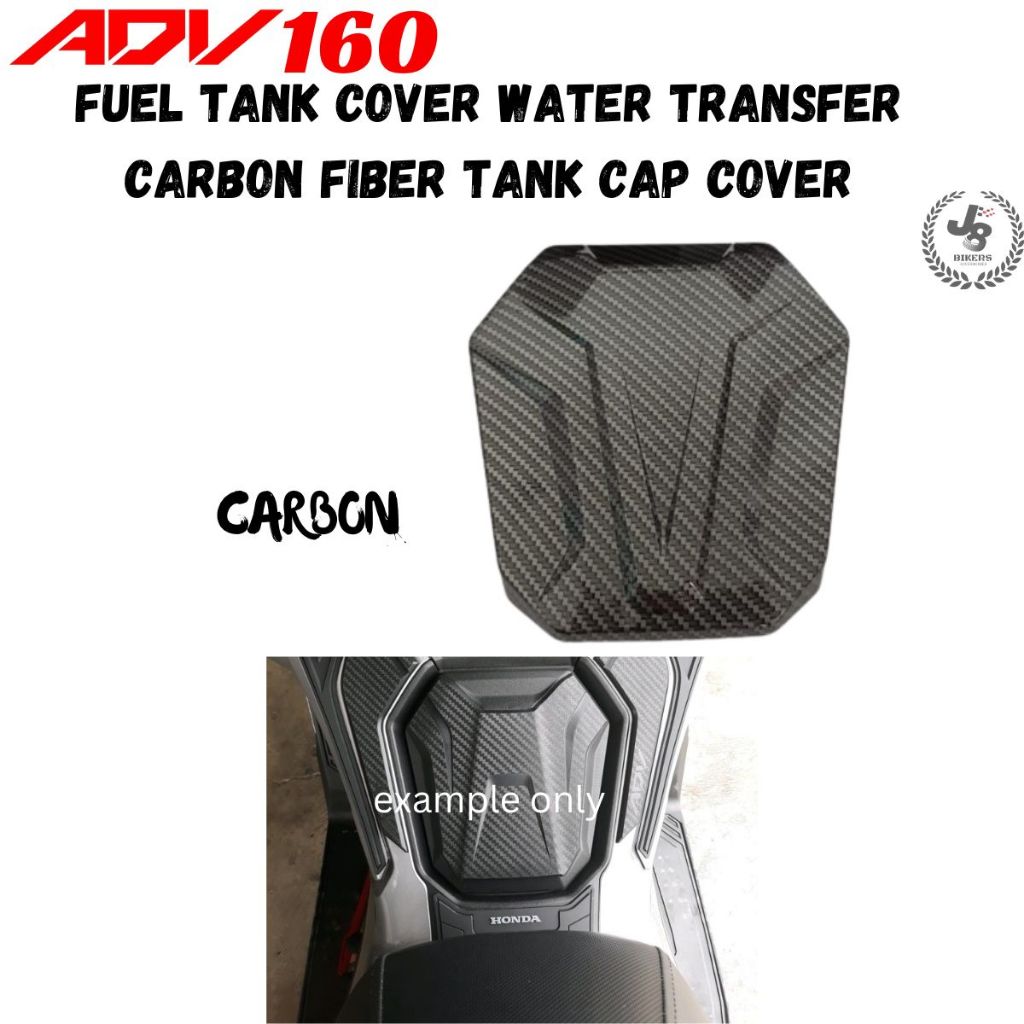 Honda ADV160 Fuel Tank Cover Water Transfer Carbon Fiber Tank Cap Cover ...