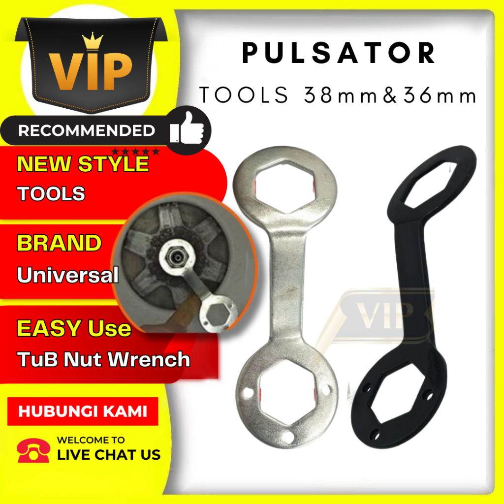 Washing Machine Tools Tub Nut Wrench 36mmx38mm ( Spanner) | Shopee Malaysia