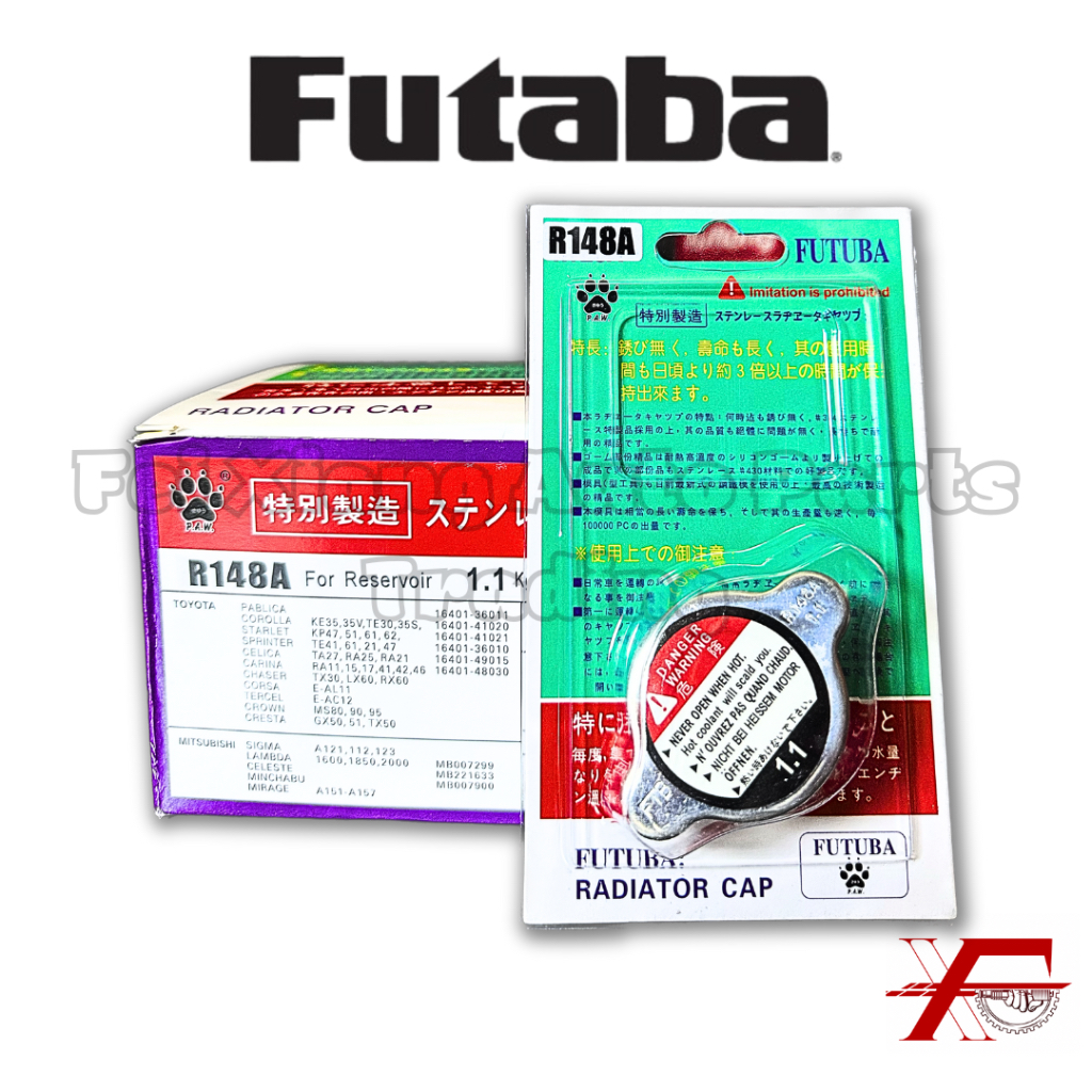 FUTUBA Original R148 Radiator Cap | Shopee Malaysia