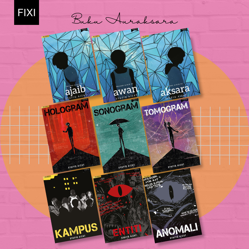 Buku FIXI Syafiq Aizat / Trilogy Ajaib - Trilogy Gram - Kampus - Entiti ...