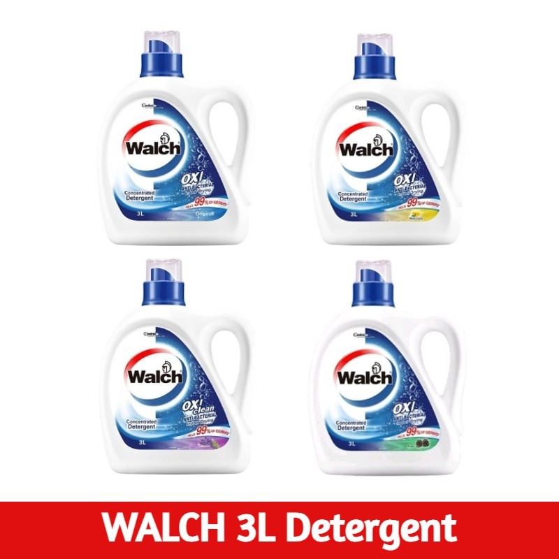 Walch OXI Clean Anti-Bacterial Concentrated Detergent 3L | Shopee Malaysia
