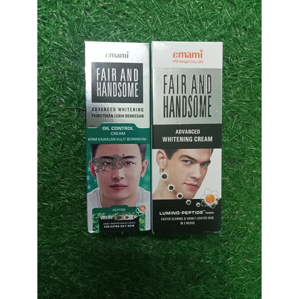 Emami Fair and Handsome Advanced Whitening Cream 25g | Shopee Malaysia