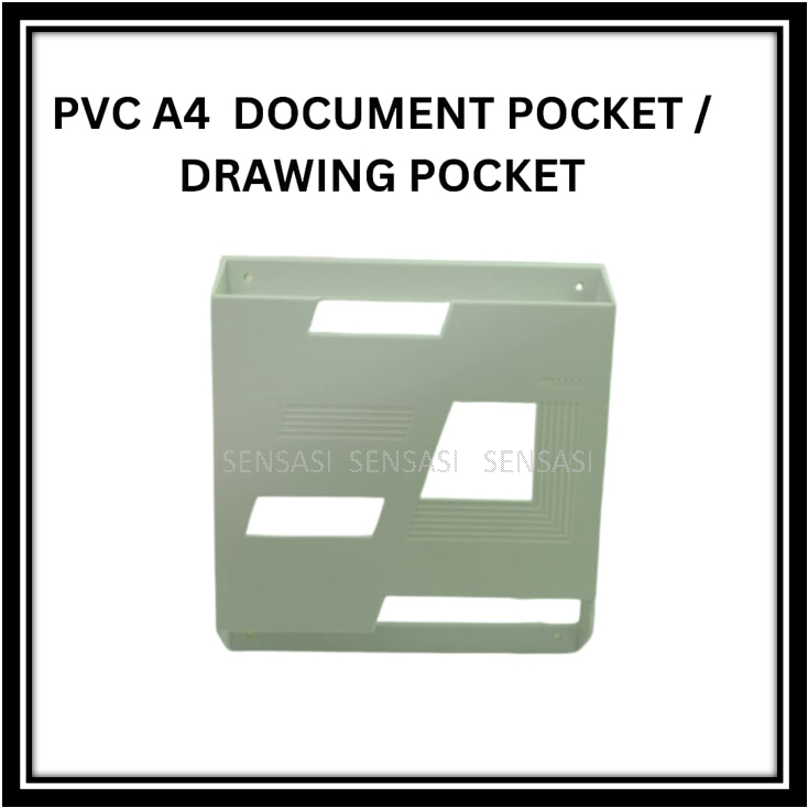 PVC A4 DOCUMENT POCKET / DRAWING POCKET | Shopee Malaysia