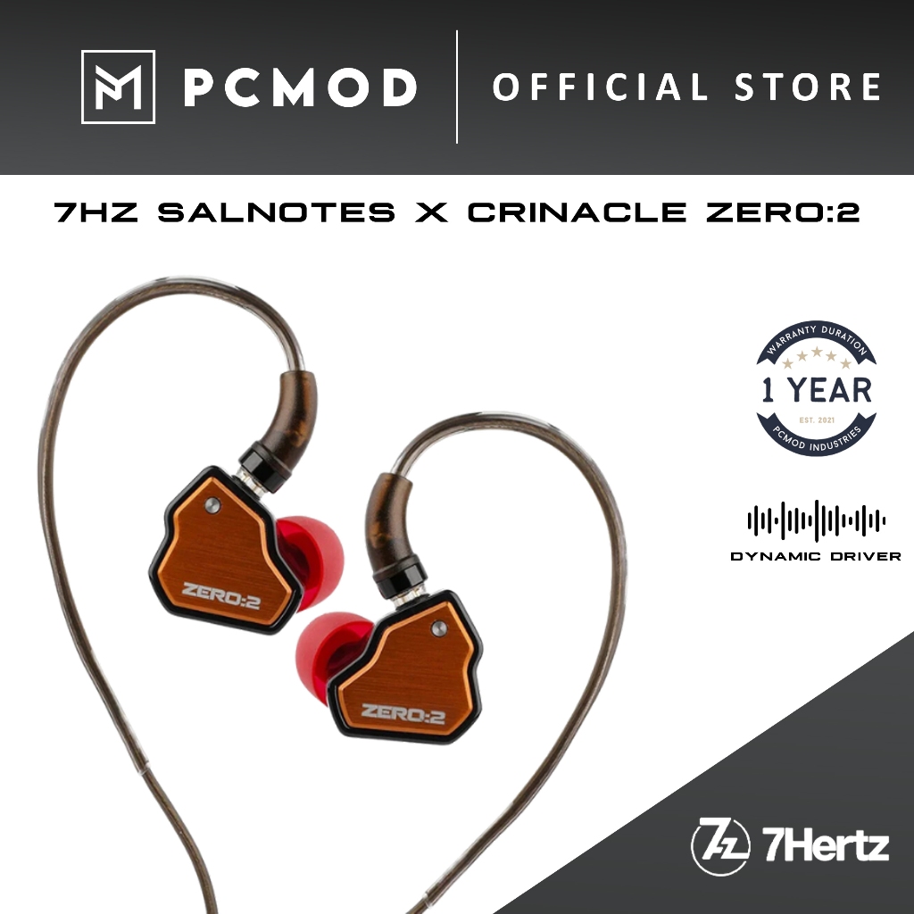 7HZ Salnotes IEM | 7HZ x Crinacle Zero: 2 | 10mm Dynamic Driver IEM ...