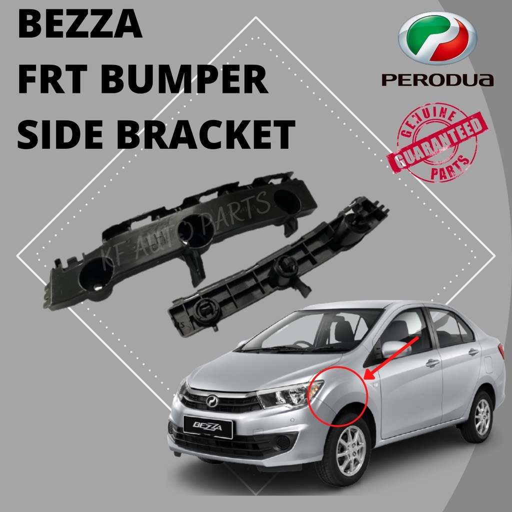 PERODUA BEZZA 2016-2022 FRONT & REAR BUMPER SIDE BRACKET / BUMPER SIDE ...