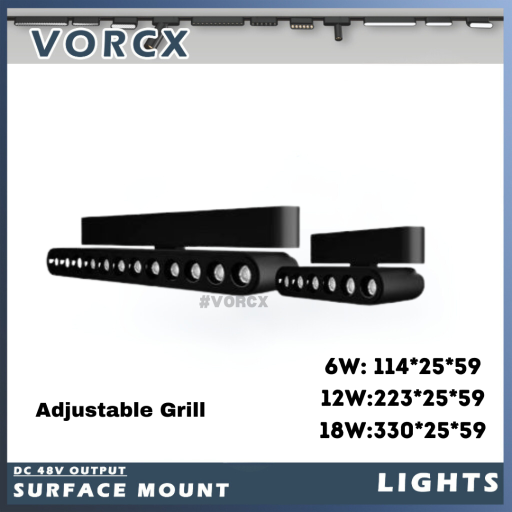 UTS Ultra Thin Series DC48V Magnetic Track Light (Normal / Smart ...