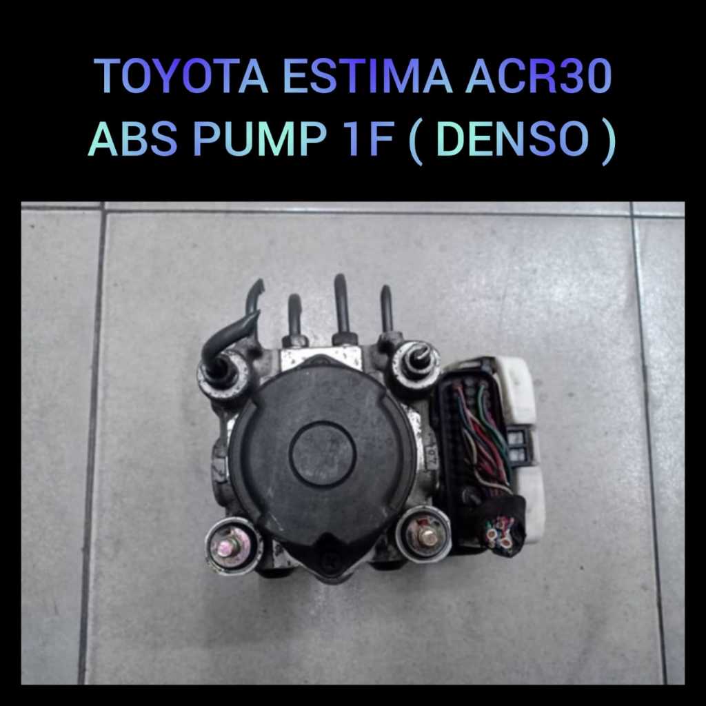 🇯🇵🇯🇵 ABS Pump / Brake Pump Toyota Estima Previa ACR30 00-05 ABS Pump 1F ...