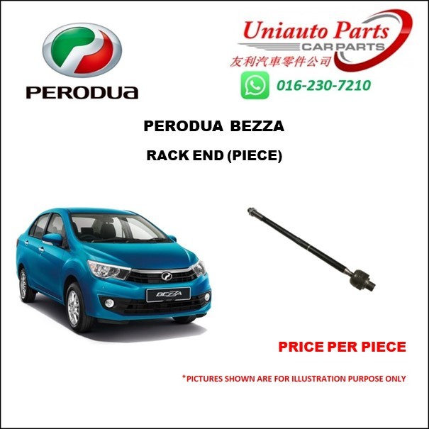 PERODUA BEZZA RACK END (PIECE) | Shopee Malaysia