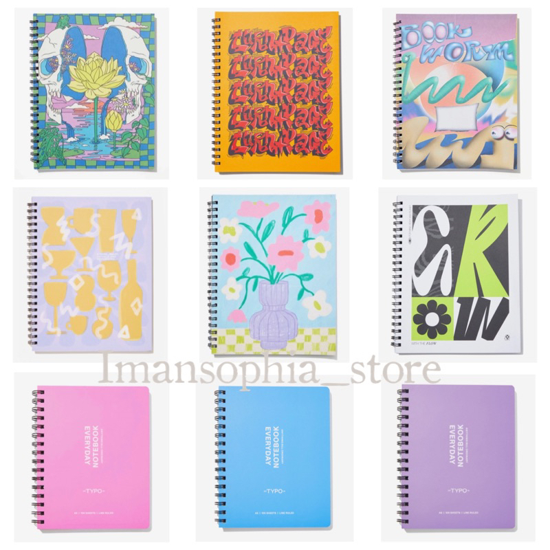 TYPO A4 & A5 Campus/ Everyday Notebook | Shopee Malaysia