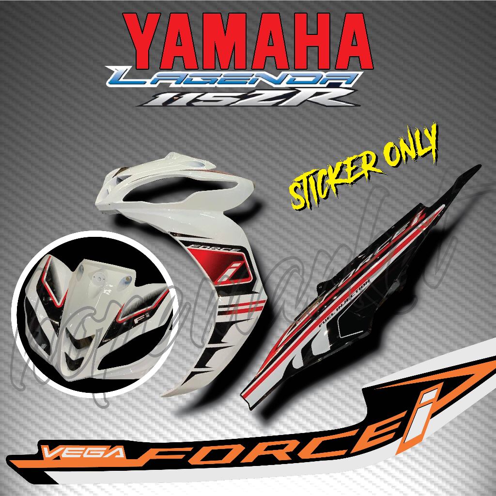 STRIPE MOTOR YAMAHA SRL115ZR SRL 115 Fi VEGA FORCE 2020 (2) PHILIPINES ...