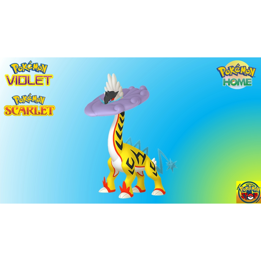 【Raging Bolt】Legendary Shiny Pokemon trade inside Scarlet Violet ...