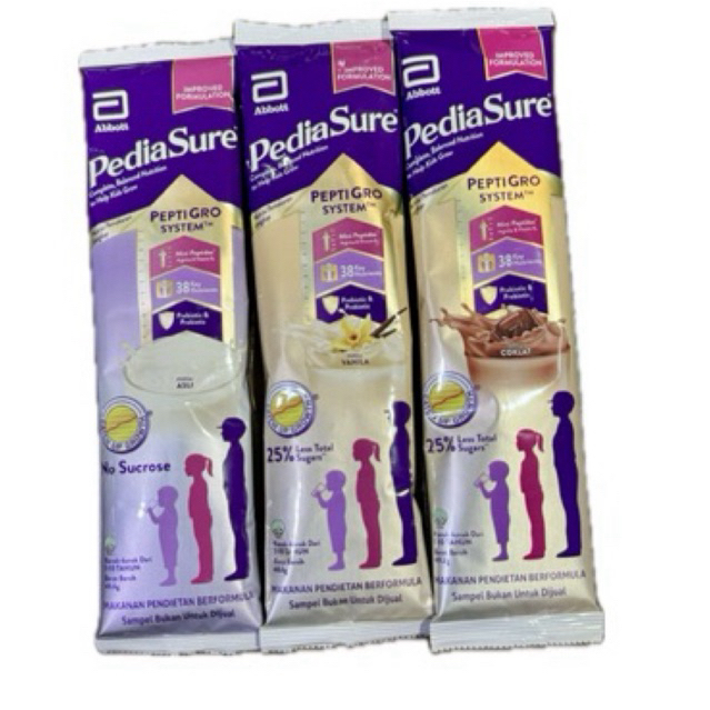Pediasure sachet 48.6g Vanilla/Coklat/Asli | Shopee Malaysia