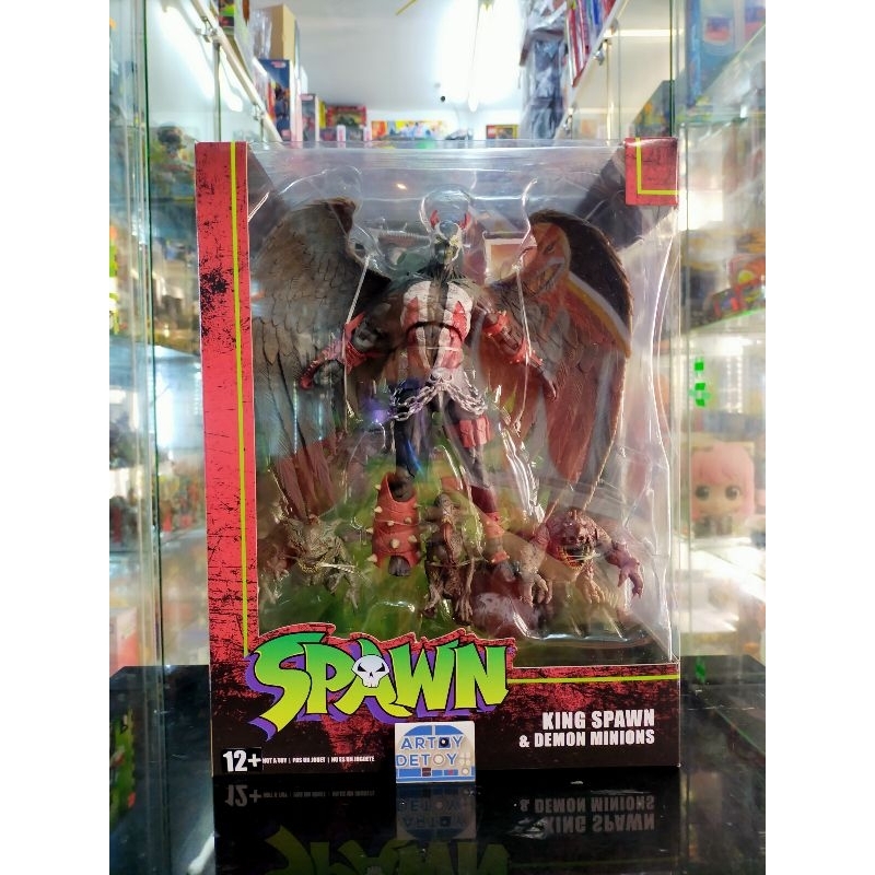 McFarlane Toys SPAWN Megafig King Spawn & Demon Minions | Shopee Malaysia