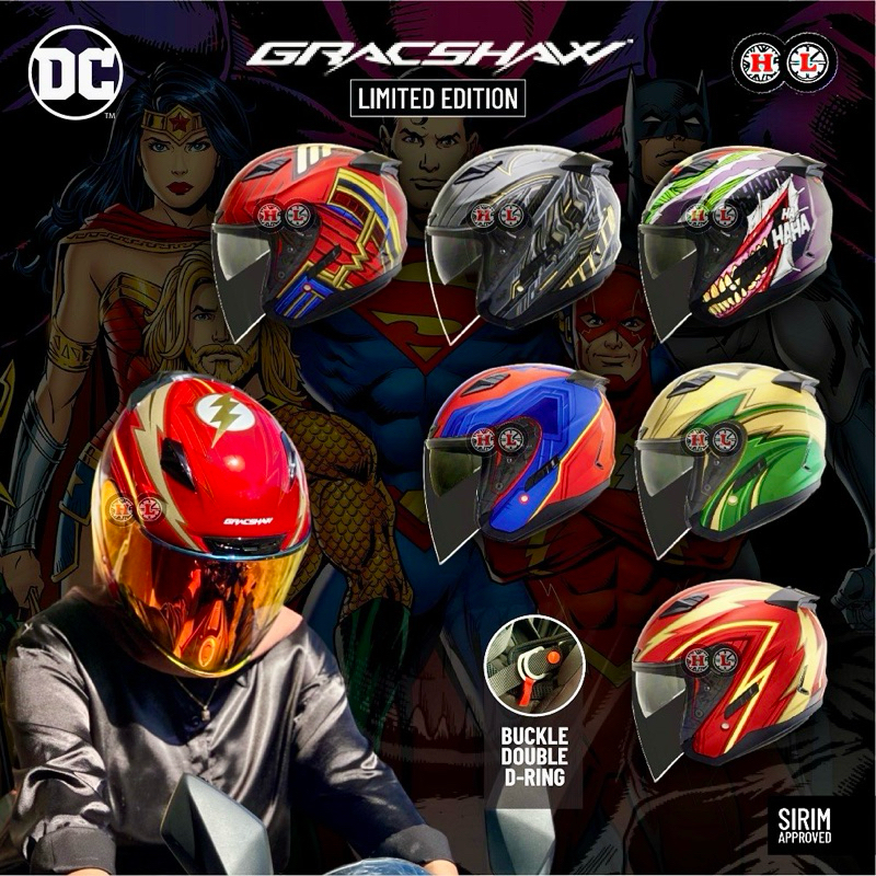GRACSHAW GENNEX G535 DC MARVEL LIMITED EDITION SUPERMAN BATMAN WONDER ...