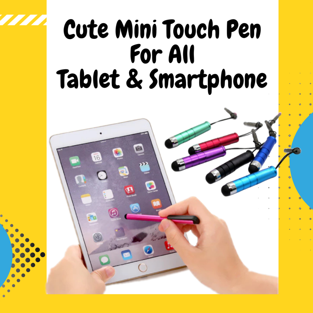 capacitive stylus pen dust plug touch pen anti slip grip samsung rubber ...