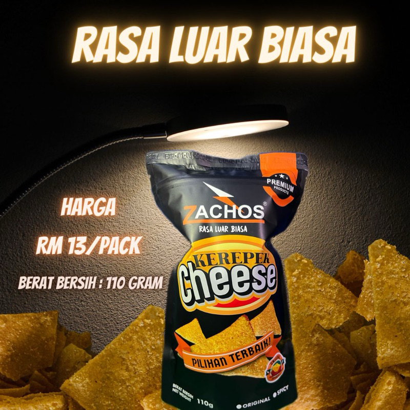 ZACHOS Kerepek Zachos Murah! Kerepek Cheese Zachos! | Shopee Malaysia