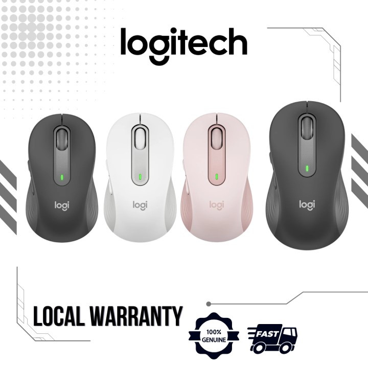 Logitech M650 Signature Wireless Mouse (Genuine M'sia Model) | Shopee ...