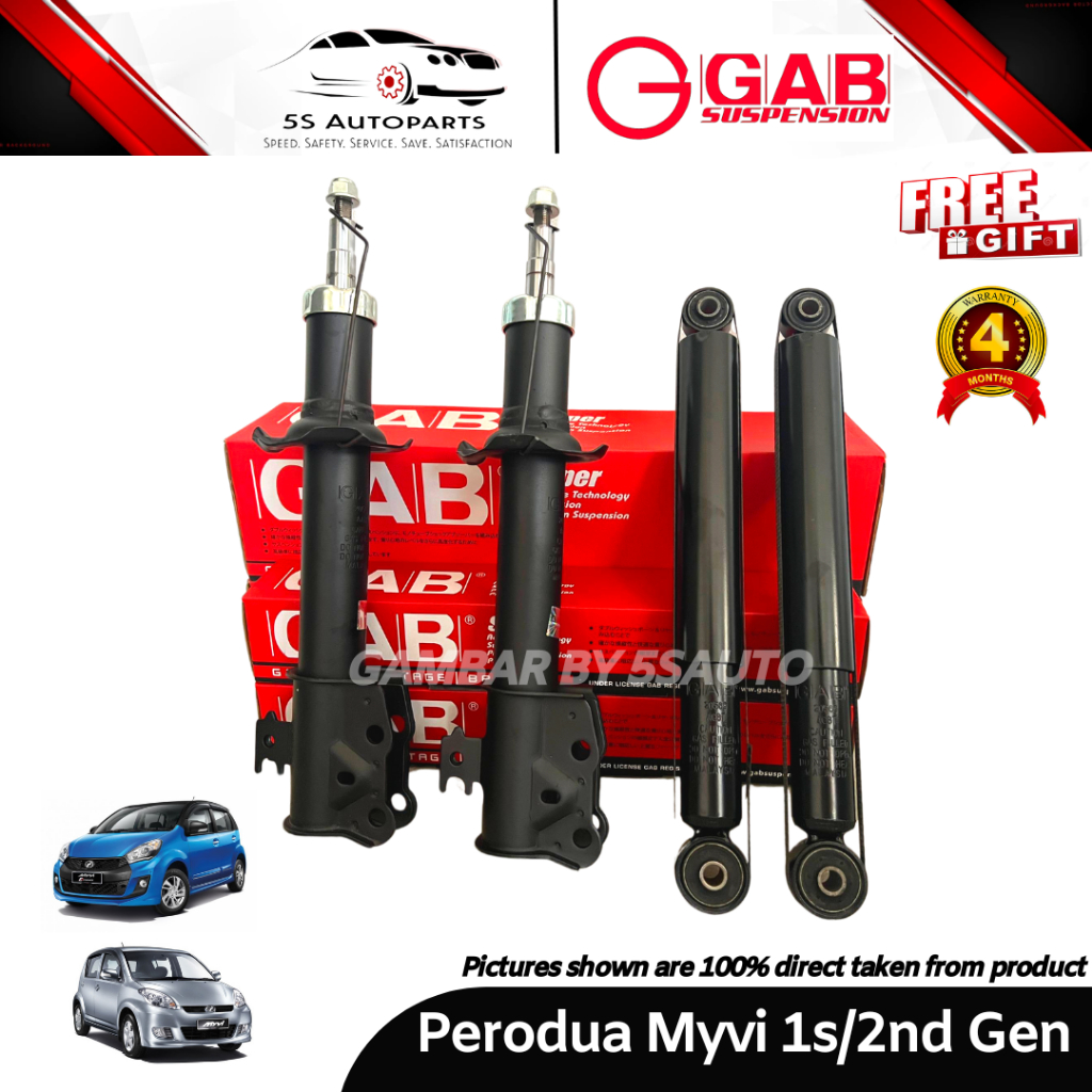 GAB Myvi 1st Gen D73 & 2nd Gen Lagi Best Front (Depan) & Rear (Belakang ...
