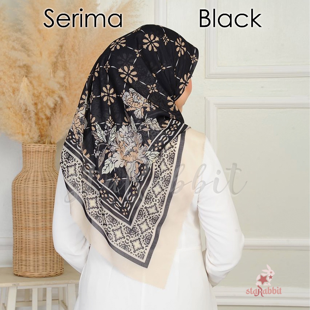 Tudung Bawal Cotton Corak Floral Lazer Cut Square Bidang 50 Bunga ...