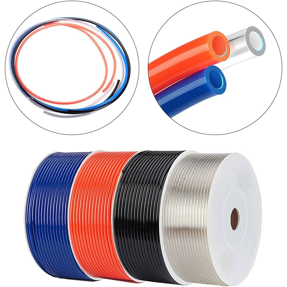 MKR 1 Meter OD 4mm 6mm 8mm 10mm 12mm PU Pneumatic Air Tube Hose Air ...