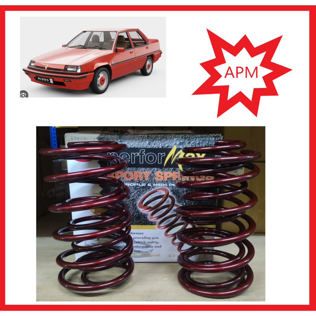 LOWER SPRING SAGA (APM) FRONT & REAR (1 SET) | Shopee Malaysia