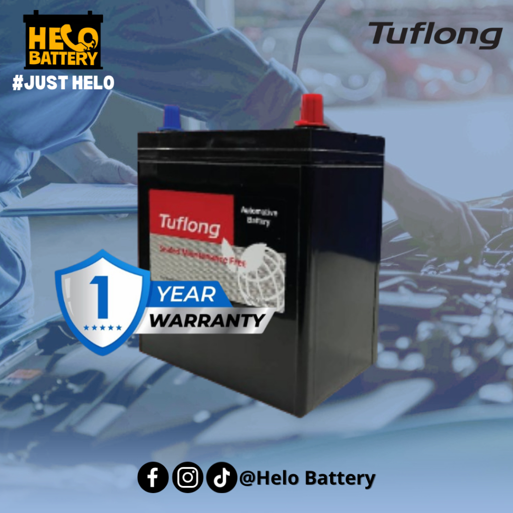 BATERI KERETA TUFLONG NS60L/R (60B24L/R) | Shopee Malaysia