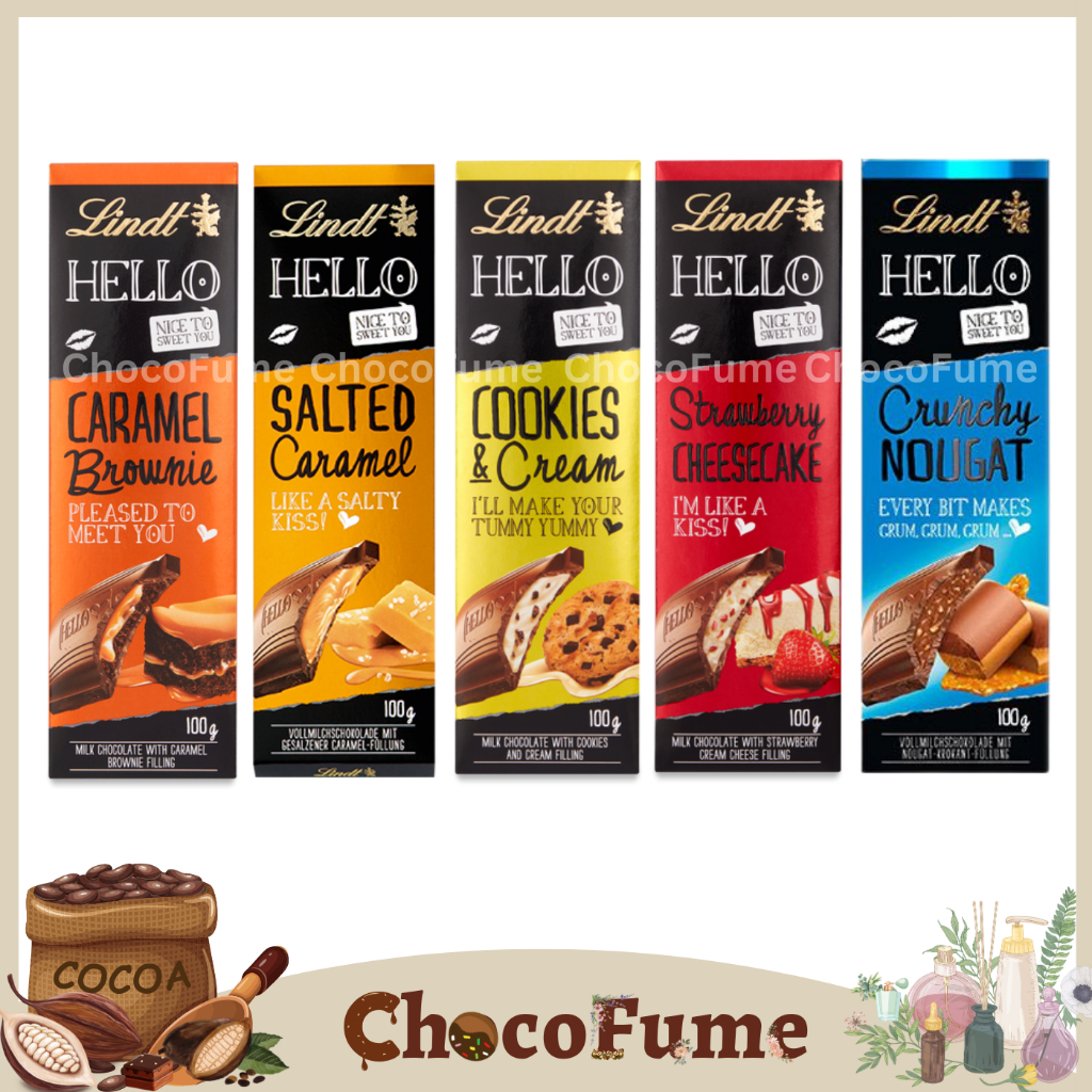 Lindt Hello Bar 100g | Shopee Malaysia