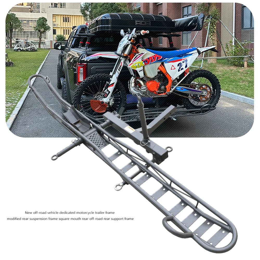New off-road vehicle dedicated motorcycle trailer frame on board rear ...