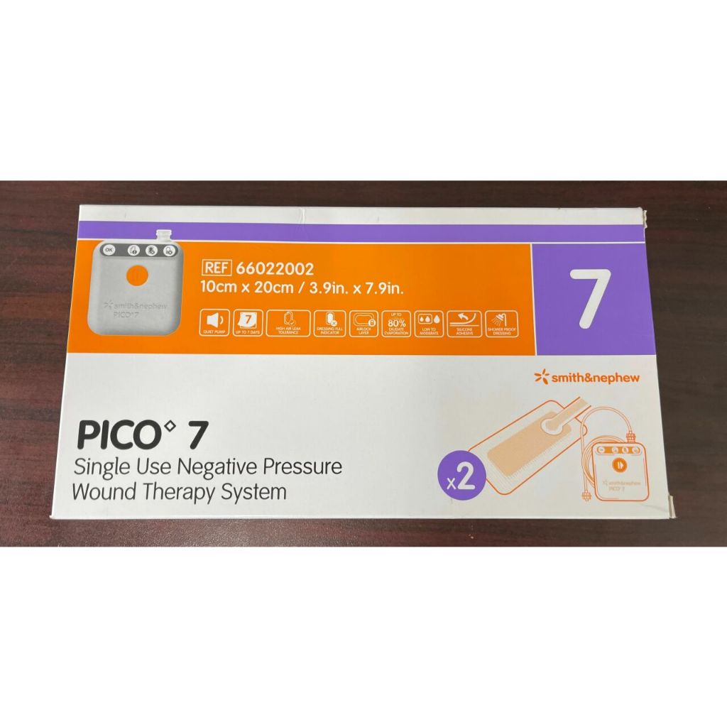 Smith & Nephew Pico 7 Negative Pressure Wound Therapy System 10 x 20cm ...