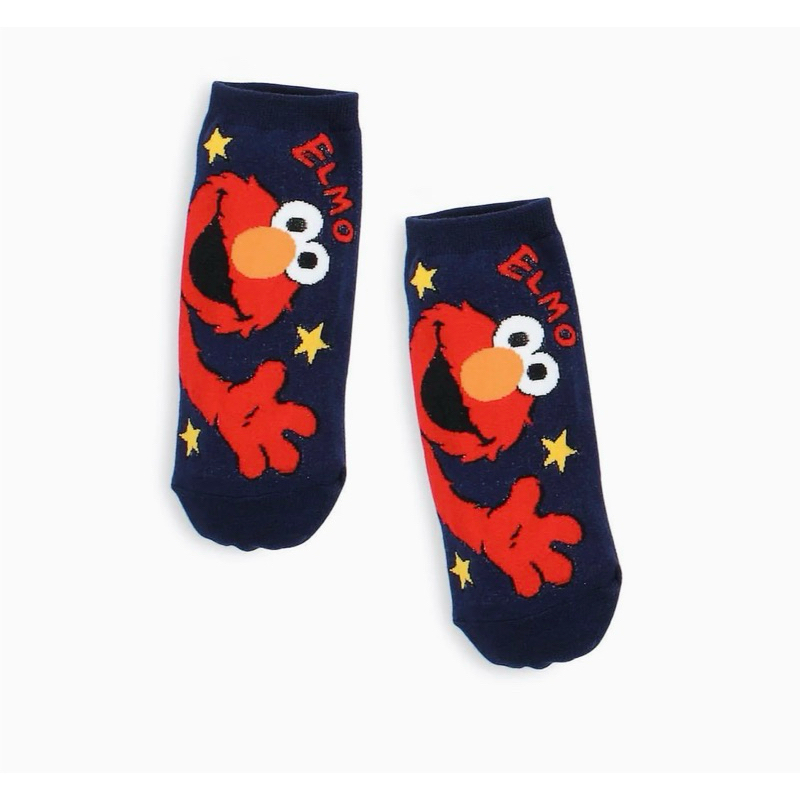 Sesame Street Elmo Cookie Monster TV Cartoon Korean Socks - Licensed ...
