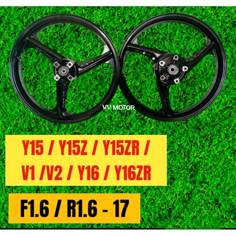 Enkei sport rim 3 Batang Y15 Y15ZR V1 V2 Y16 size 1.6/1.6-17 ready stock rim y15zr | Shopee Malaysia