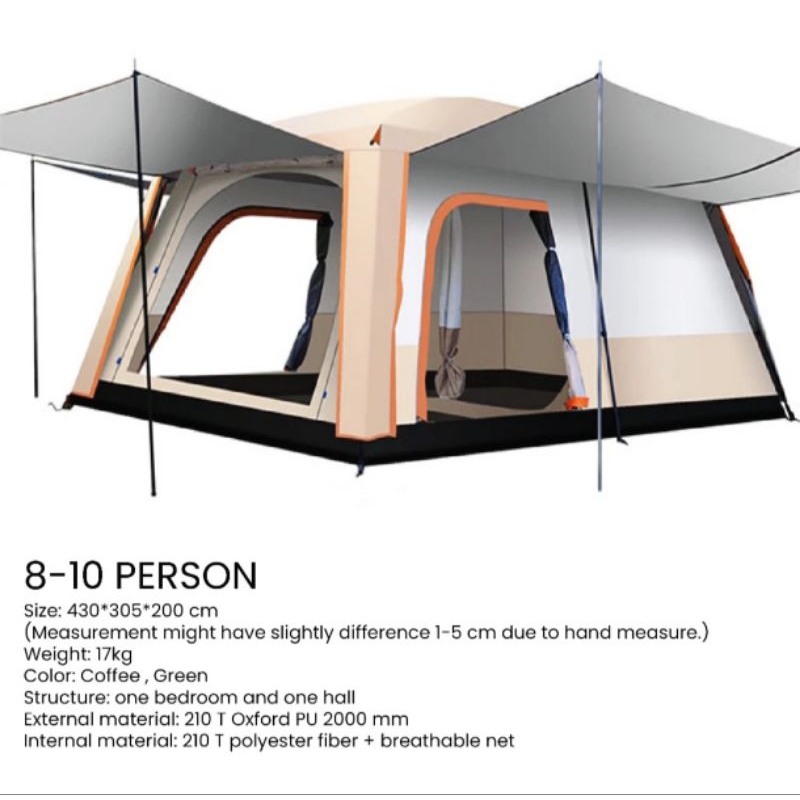 Khemah Unta FC model 2021 full cover medium/large size | Shopee Malaysia