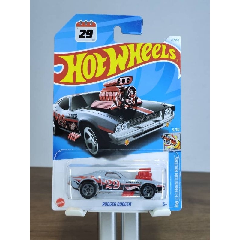 Hot Wheels Rodger Dodger - "Leap Year" No 29 Grey (77/250 - 2024 - HW ...