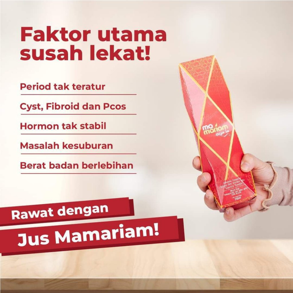 SUPPLEMENT TERBAIK UNTUK IKHTIAR HAMIL [JUS MAMARIAM ORIGINAL HQ] HOT SELLING NOW🔥 | Shopee Malaysia