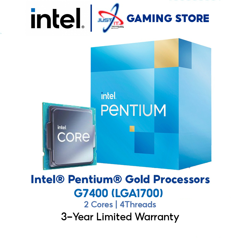 INTEL PENTIUM GOLD G7400 3.7GHz 3.5MB LGA1700 PROCESSOR | Shopee Malaysia